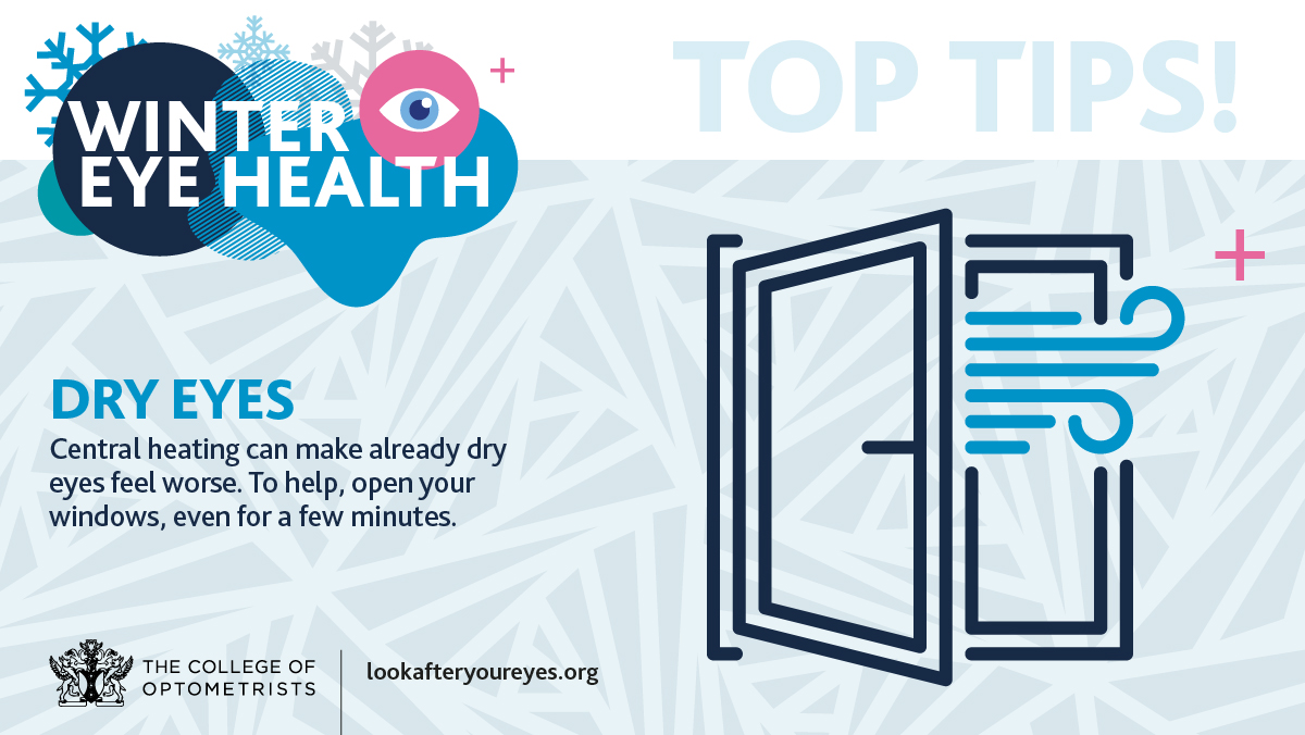 The College issues advice on eye health and vision during winter months ...