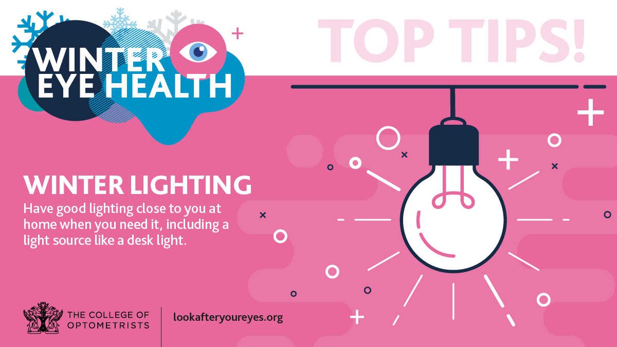 The College issues advice on eye health and vision during winter months ...