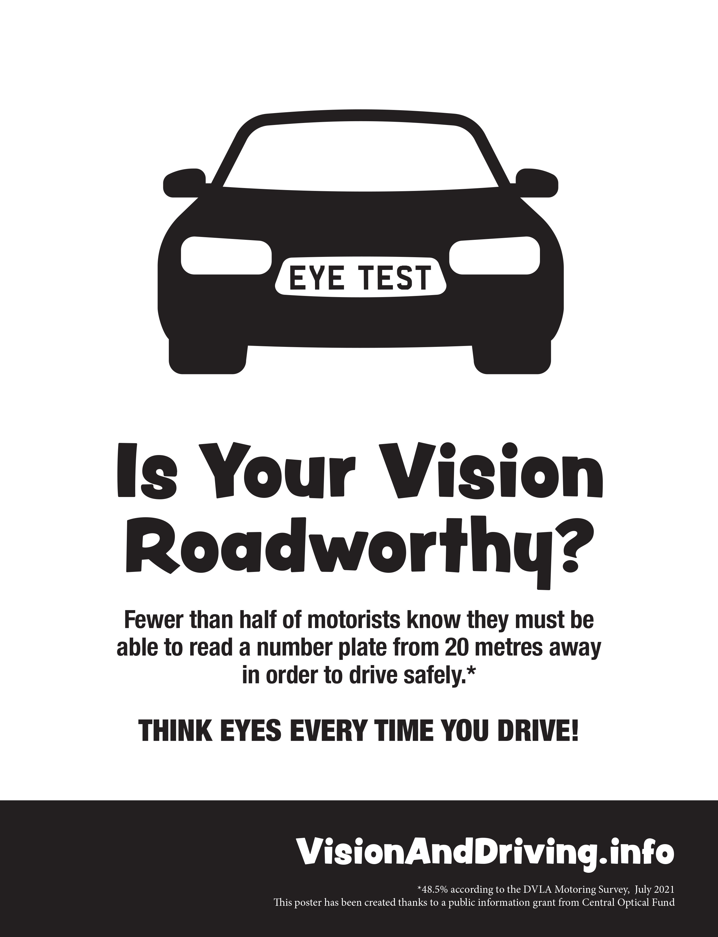 College supports new road safety campaign - College of Optometrists