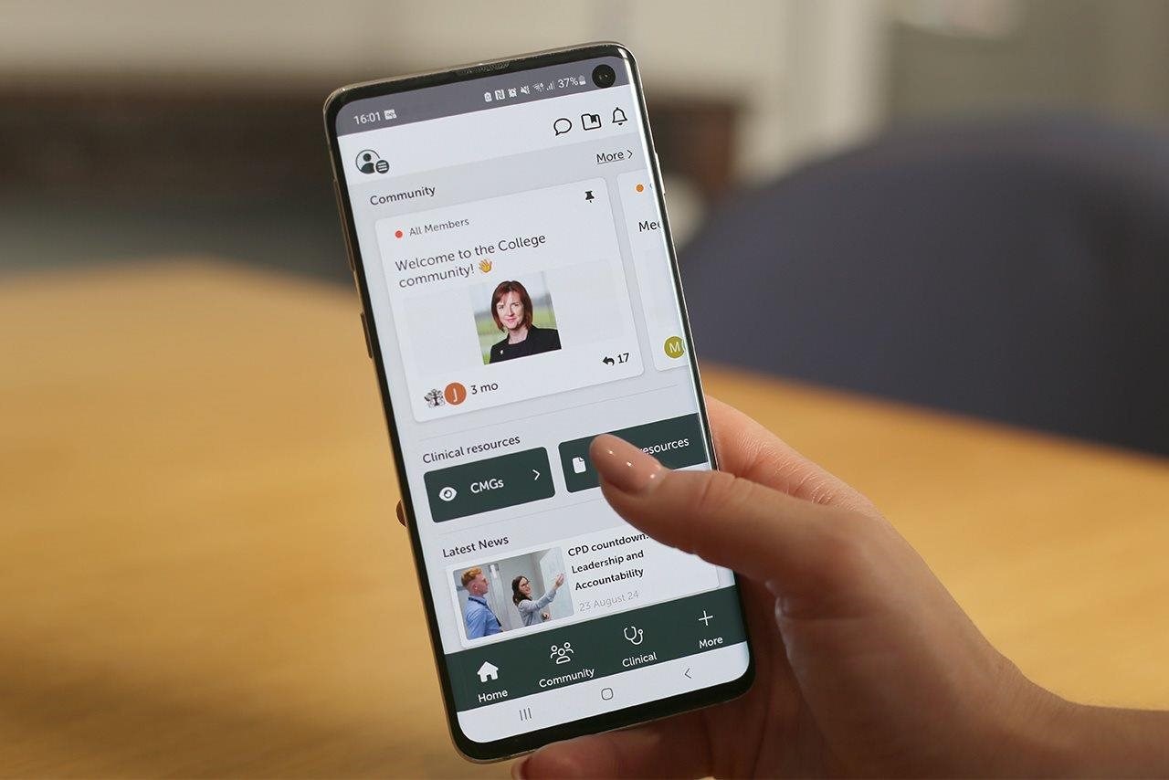New updated College app to connect members - College of Optometrists