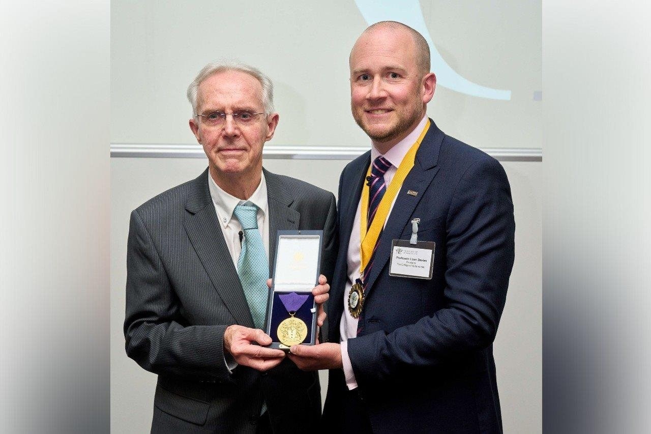 College presents President’s Medal to Professor Bernard Gilmartin ...
